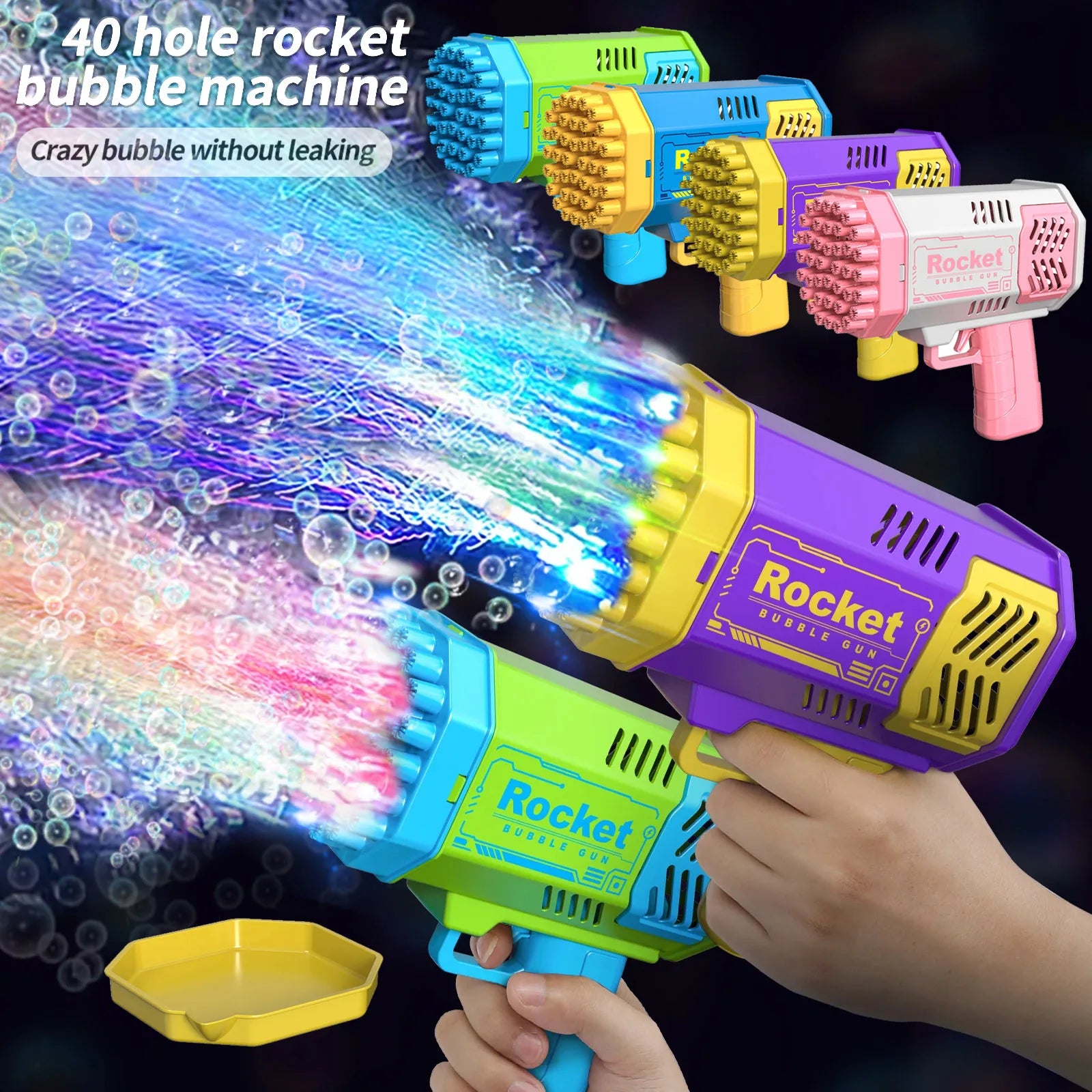 BUBBLE MACHINE GUN – THE SENSORY TOY STORE